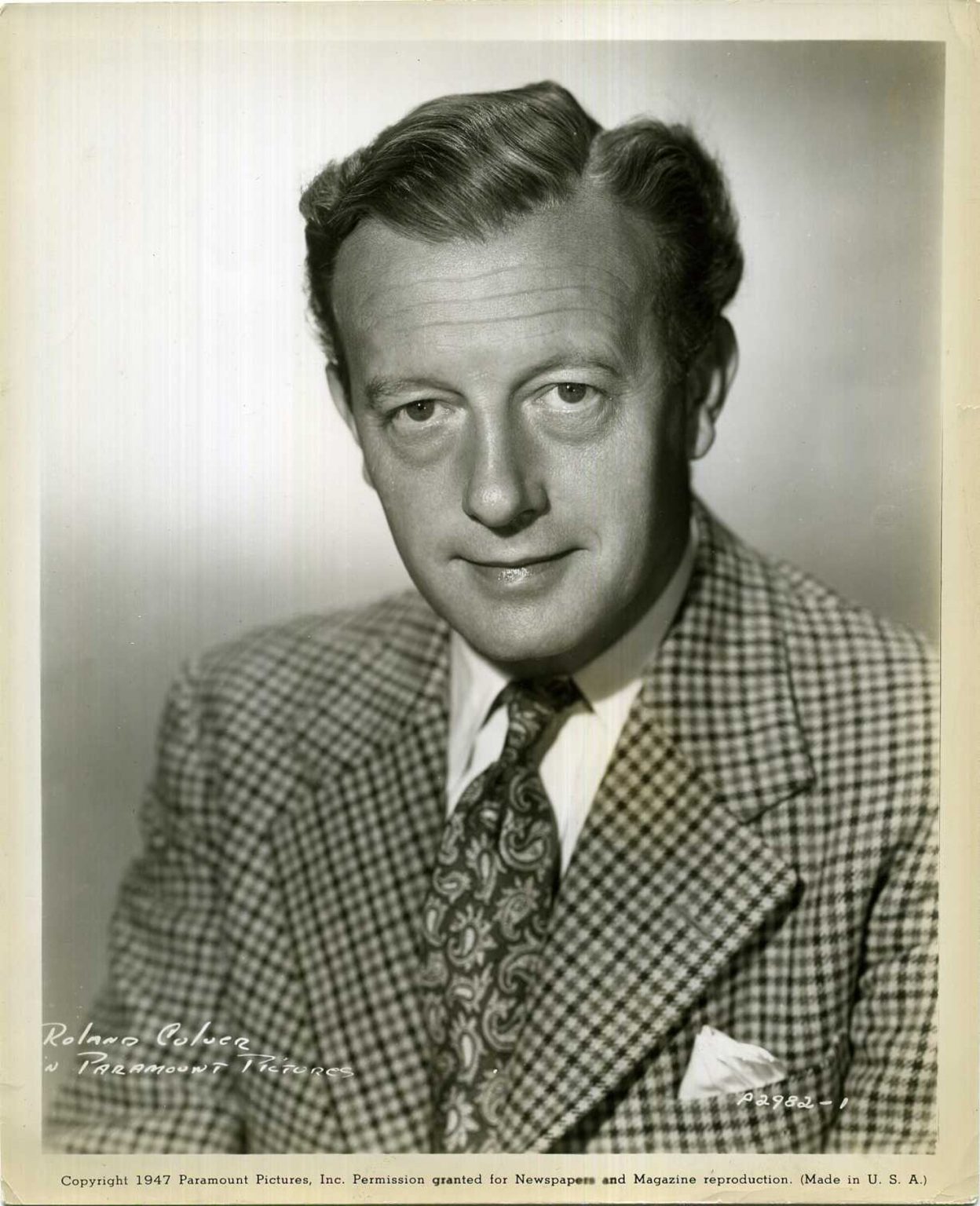 ROLAND CULVER | Rare Film Posters