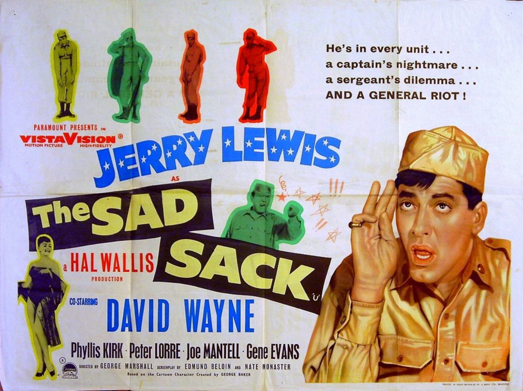 SAD SACK | British 30 inch x 40 inch Quad Film Poster