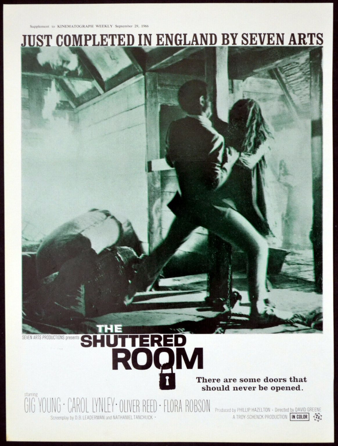 SHUTTERED ROOM | Rare Film Posters