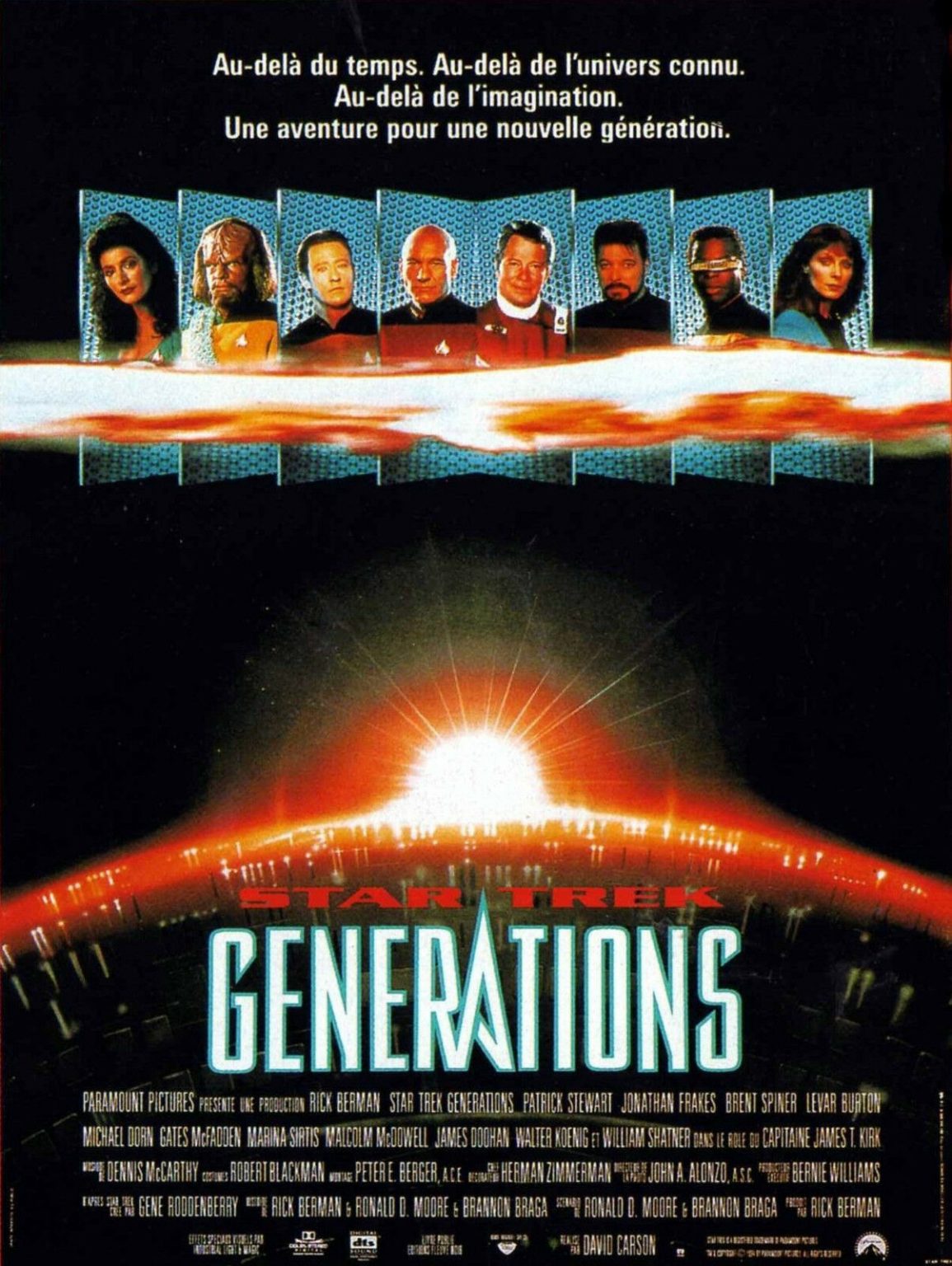 STAR TREK: GENERATIONS | Rare Film Posters