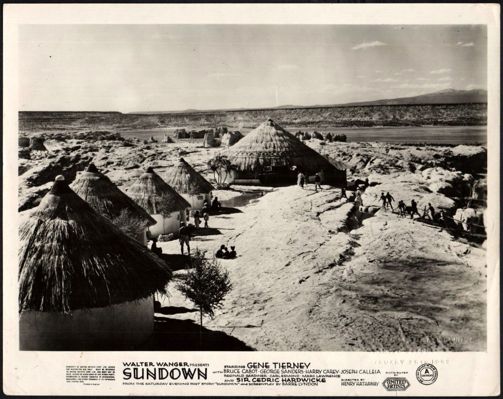 SUNDOWN | Rare Film Posters