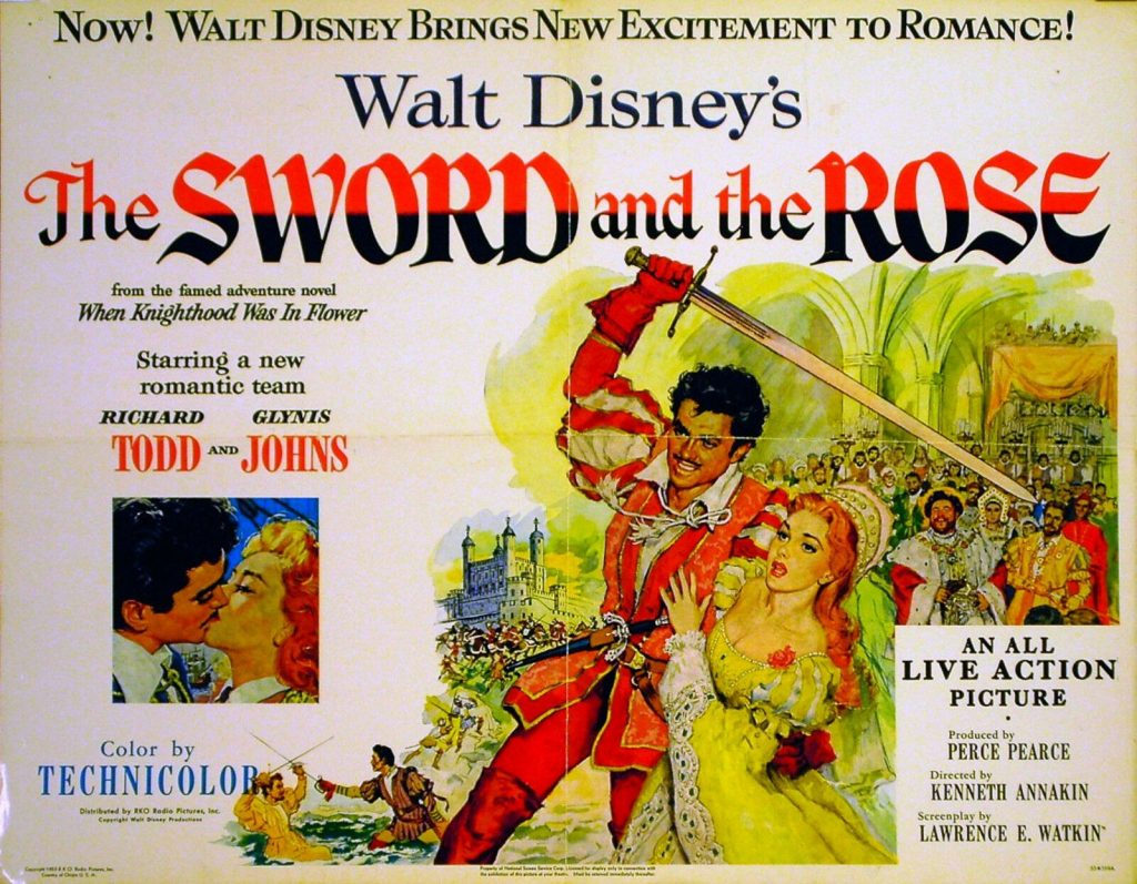 SWORD AND THE ROSE | Rare Film Posters