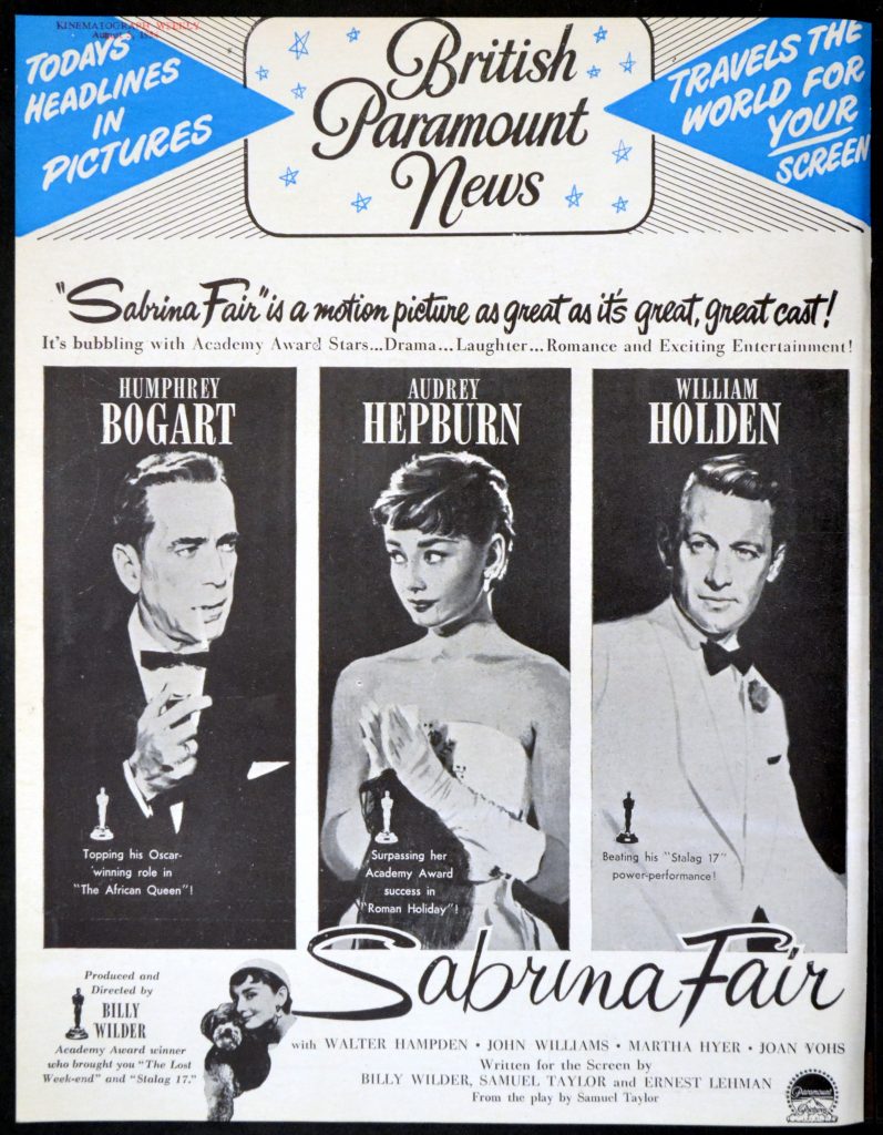 SABRINA FAIR | Rare Film Posters