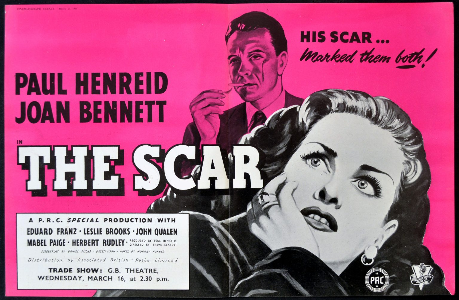 SCAR | Rare Film Posters