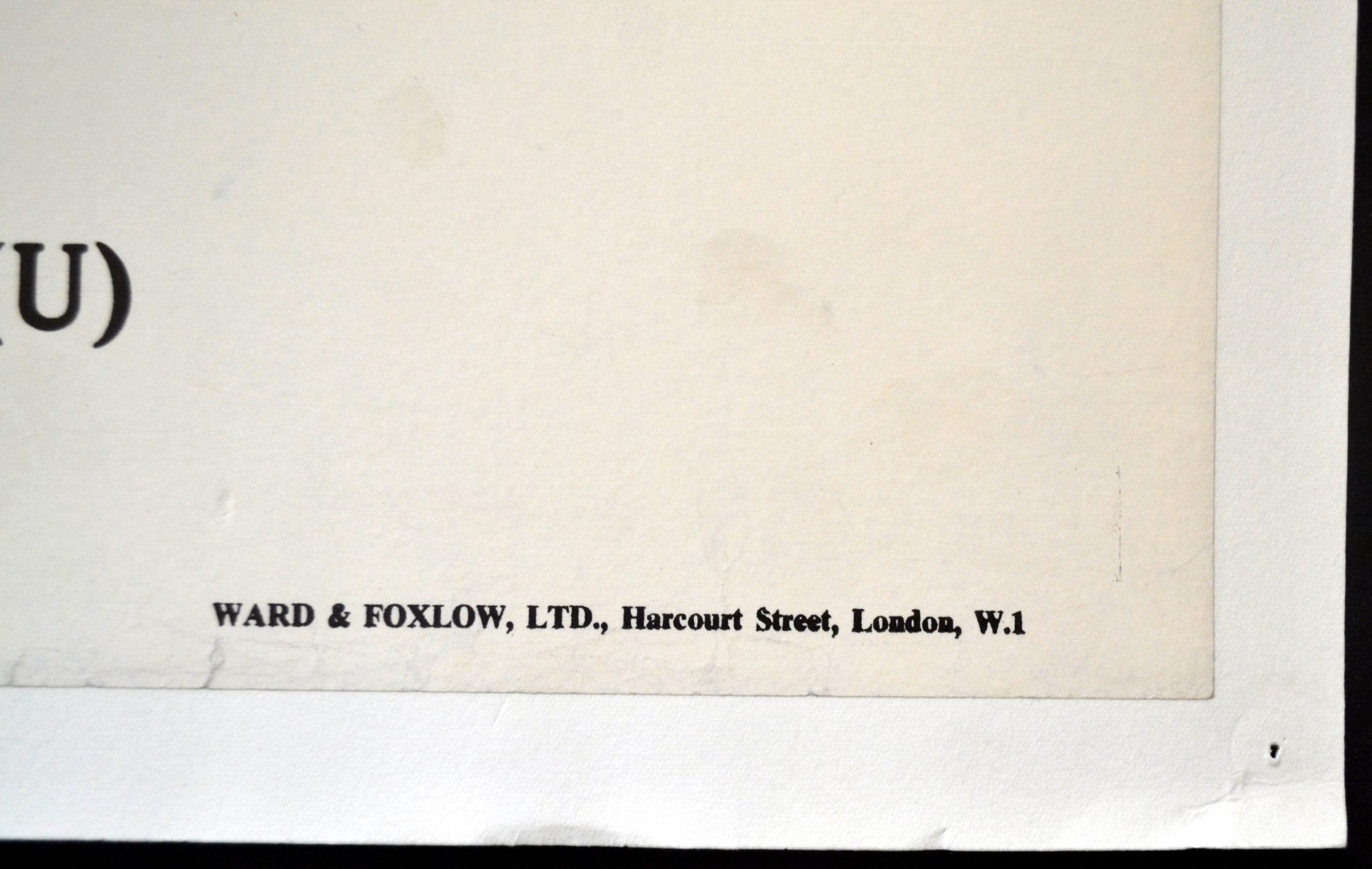 SHE AND HE | British Peter Strausfeld Quad Poster