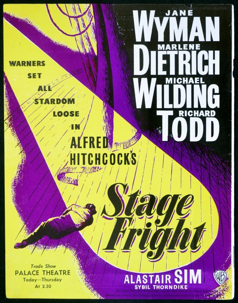 STAGE FRIGHT | Rare Film Posters