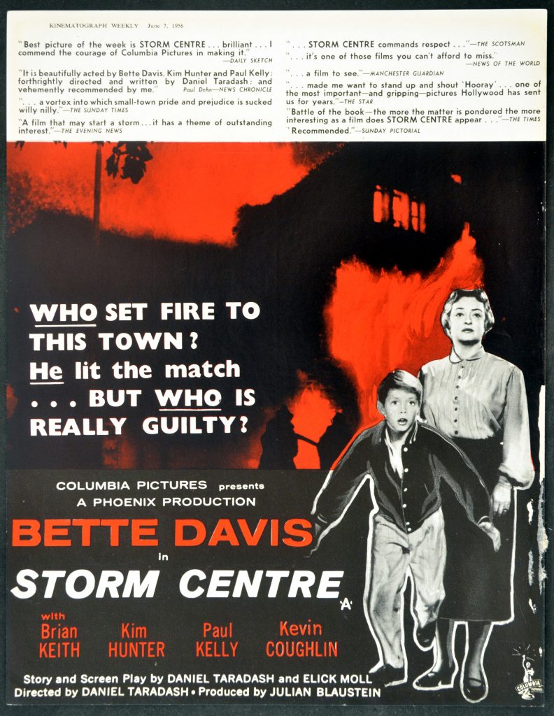 STORM CENTRE | Rare Film Posters