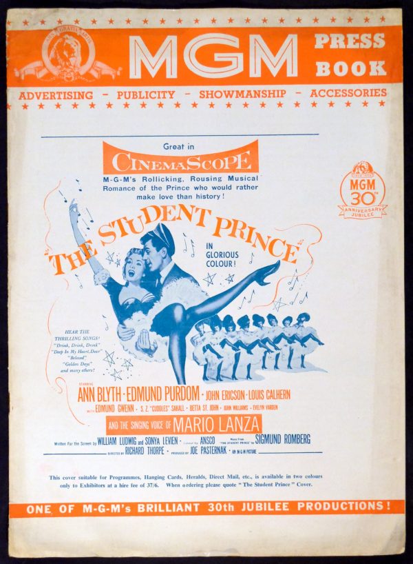 STUDENT PRINCE | Rare Film Posters