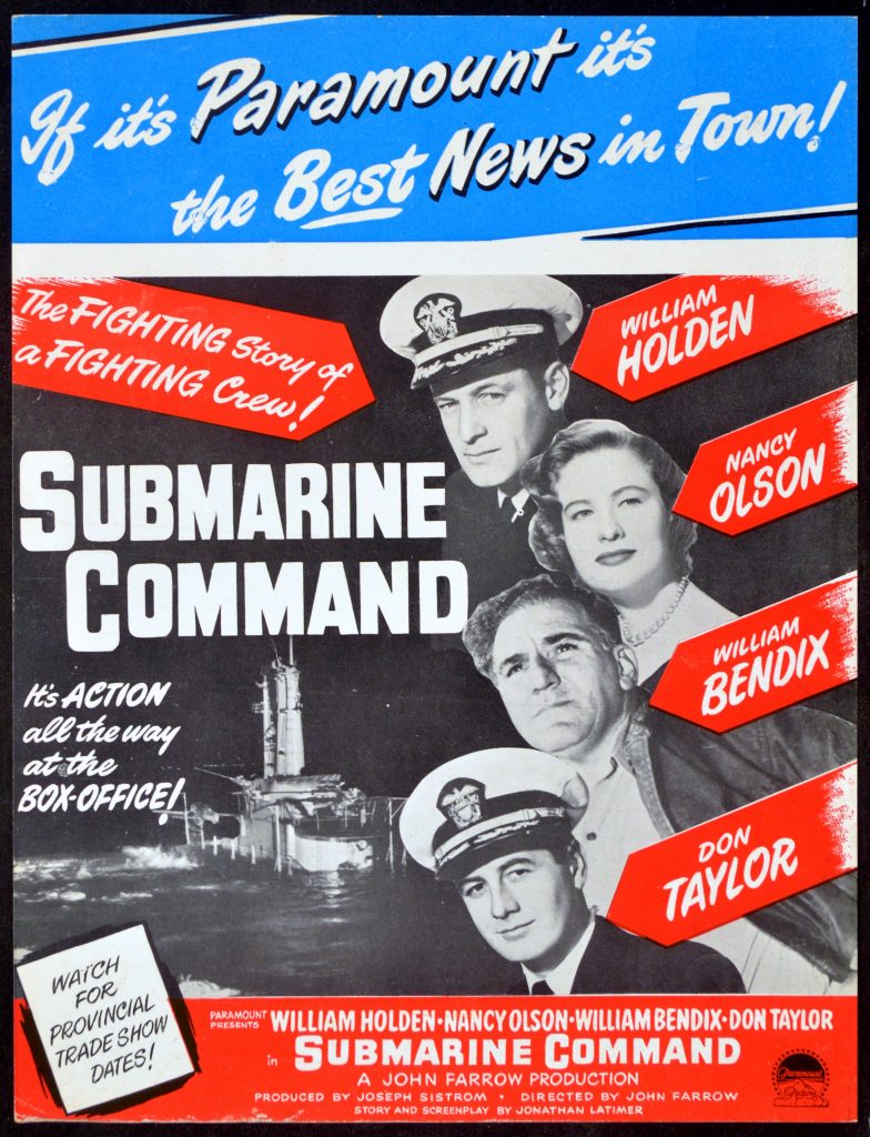 SUBMARINE COMMAND | Rare Film Posters
