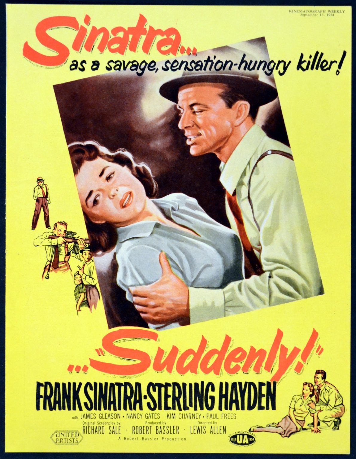 SUDDENLY | Rare Film Posters
