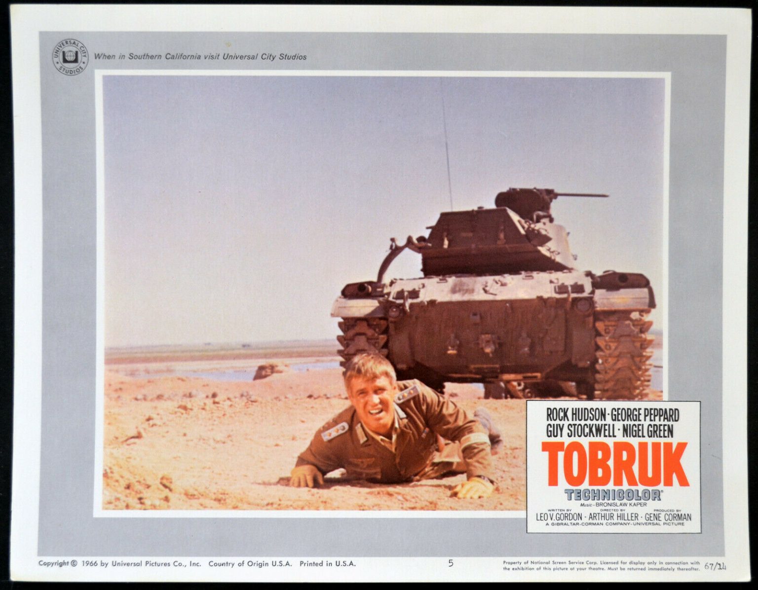 TOBRUK | Rare Film Posters