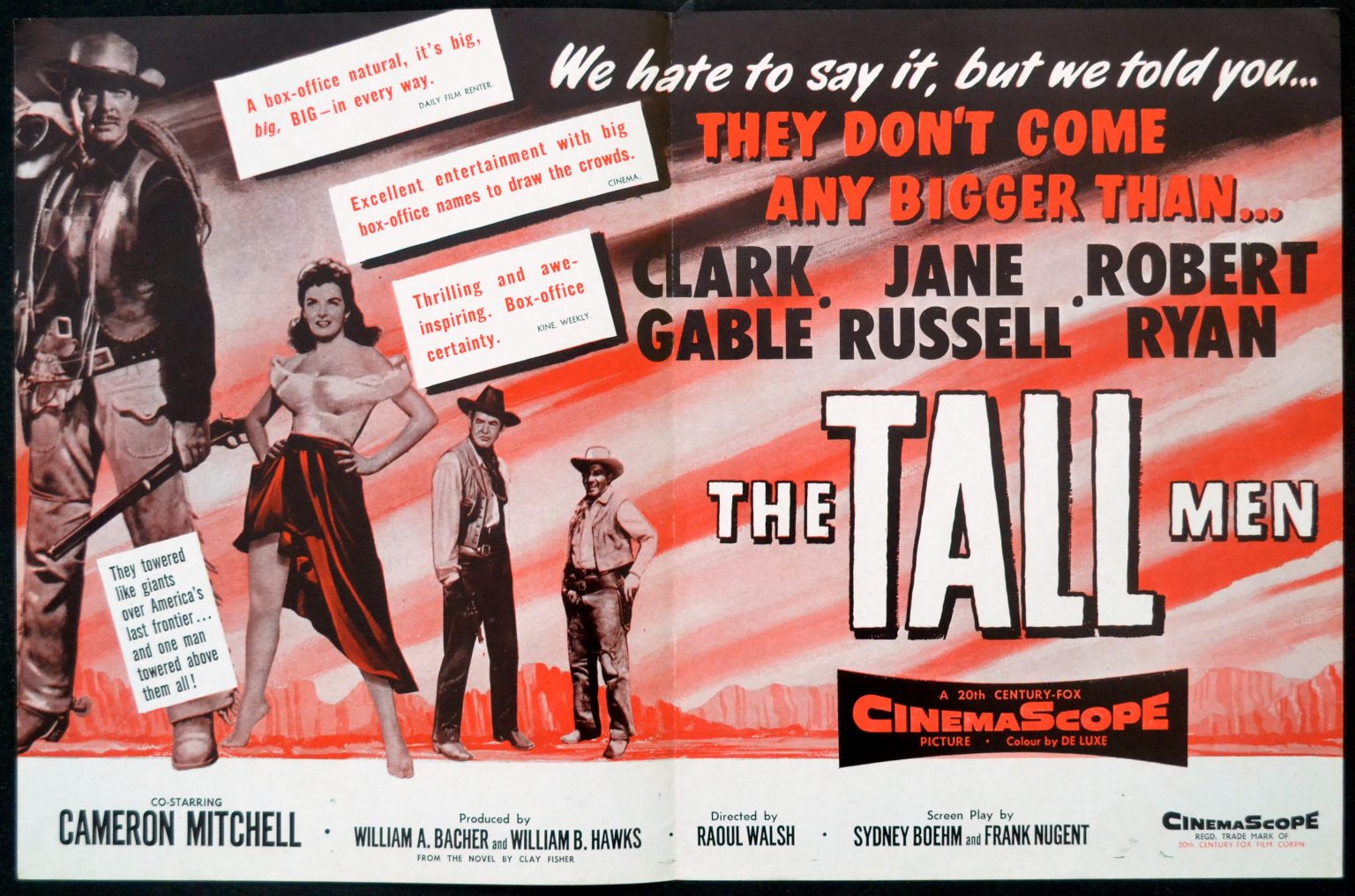 TALL MEN | Rare Film Posters