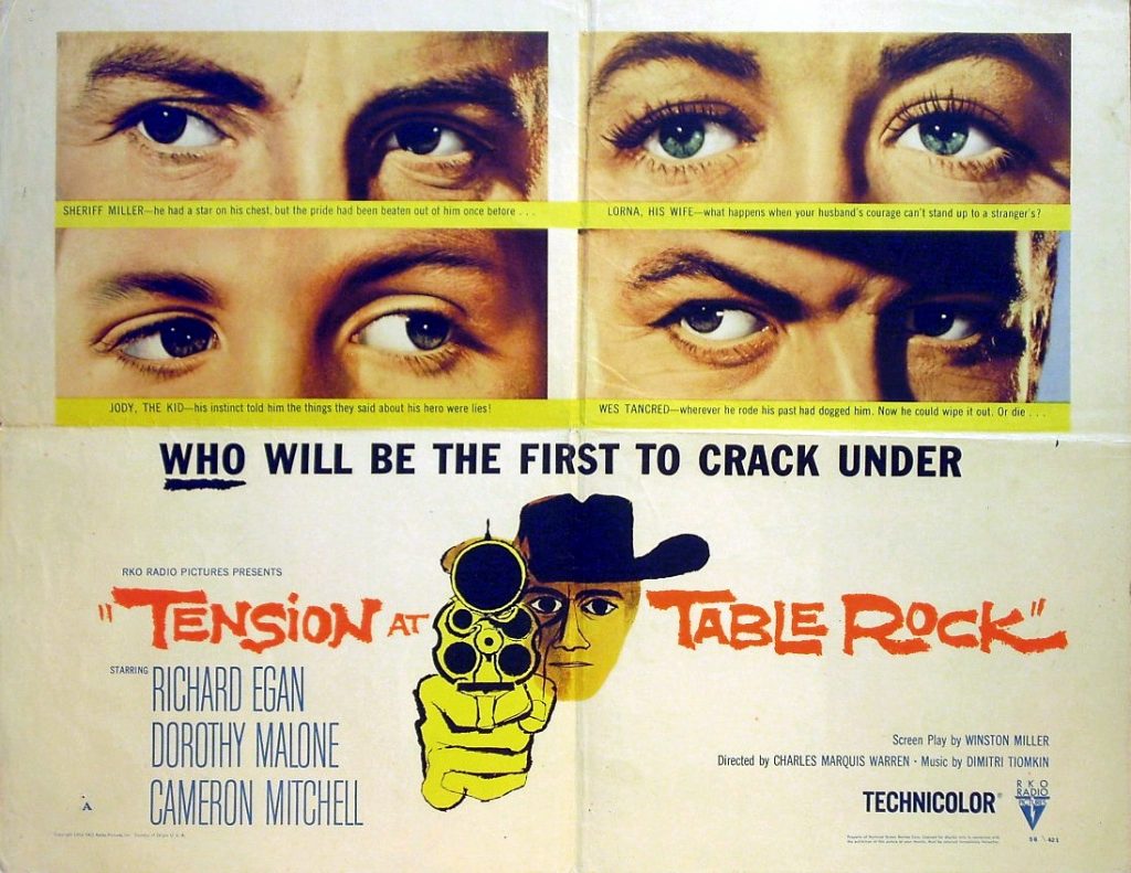 TENSION AT TABLE ROCK | Rare Film Posters