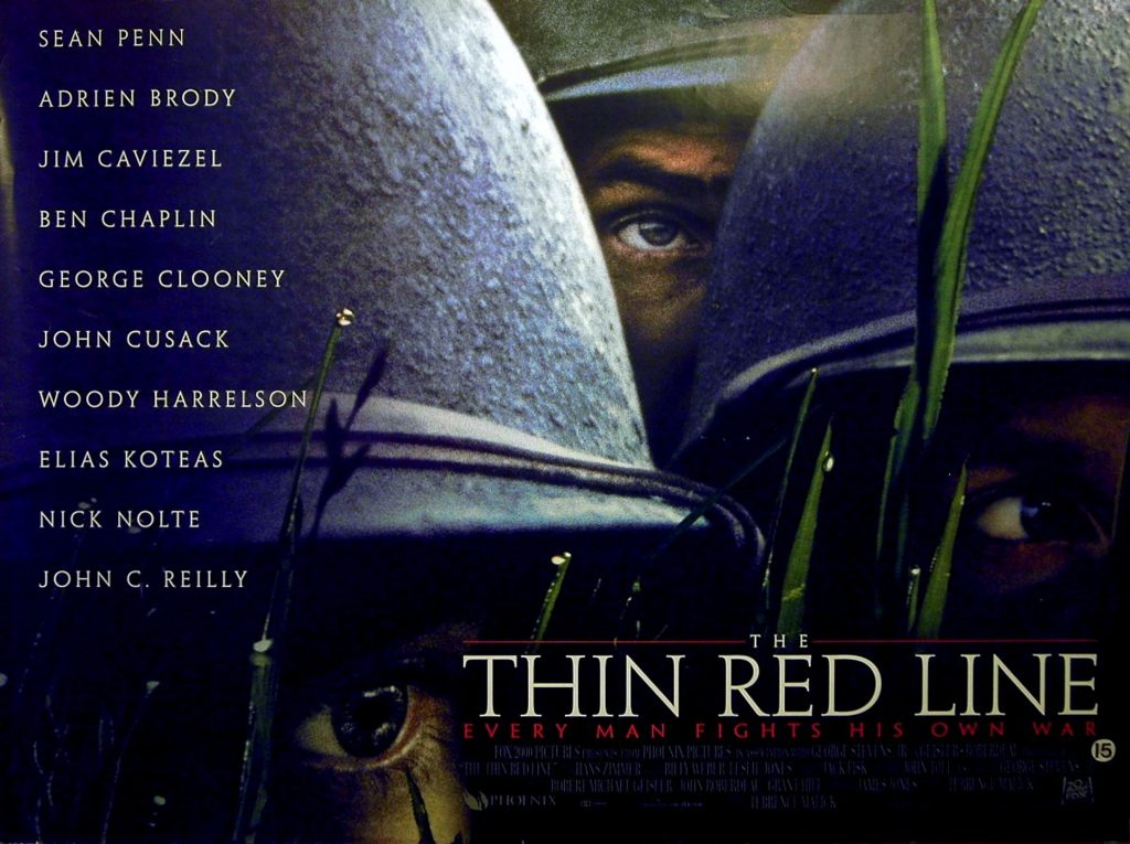 THIN RED LINE | British 30 inch x 40 inch Quad Poster