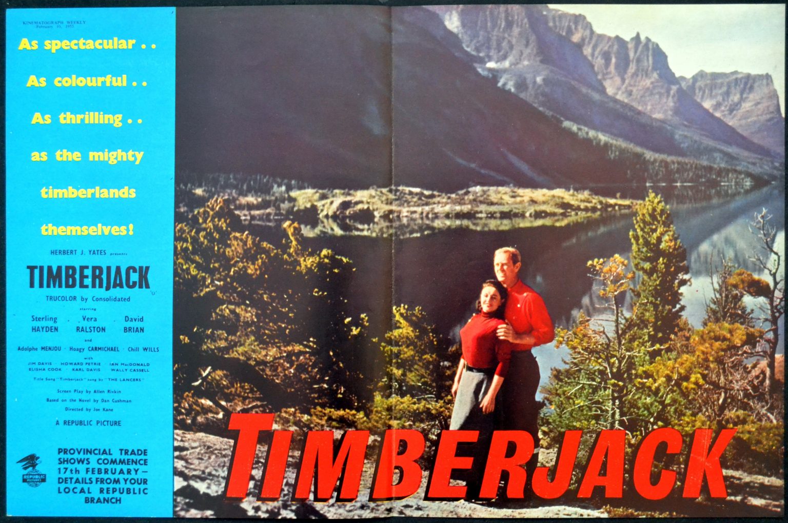 TIMBERJACK | Rare Film Posters