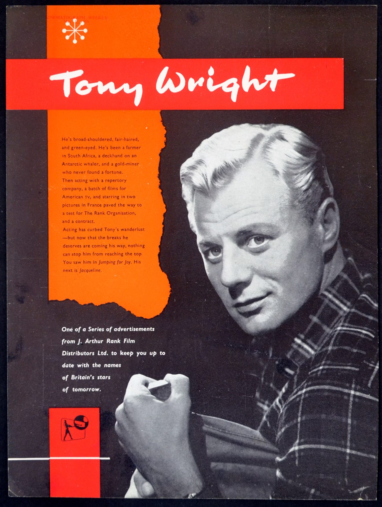 TONY WRIGHT | Rare Film Posters