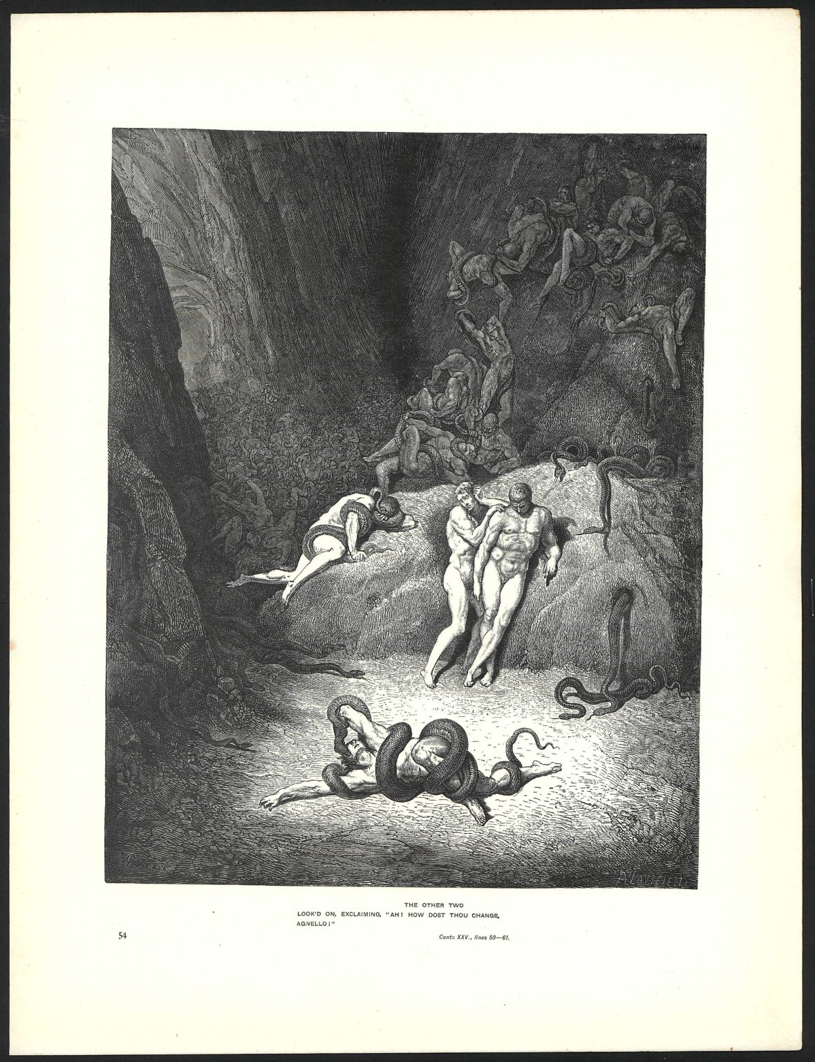 TRANSFORMATION INTO SNAKES - AGNELLO | Rare Film Posters