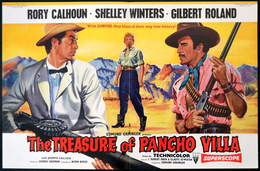 TREASURE OF PANCHO VILLA | Rare Film Posters
