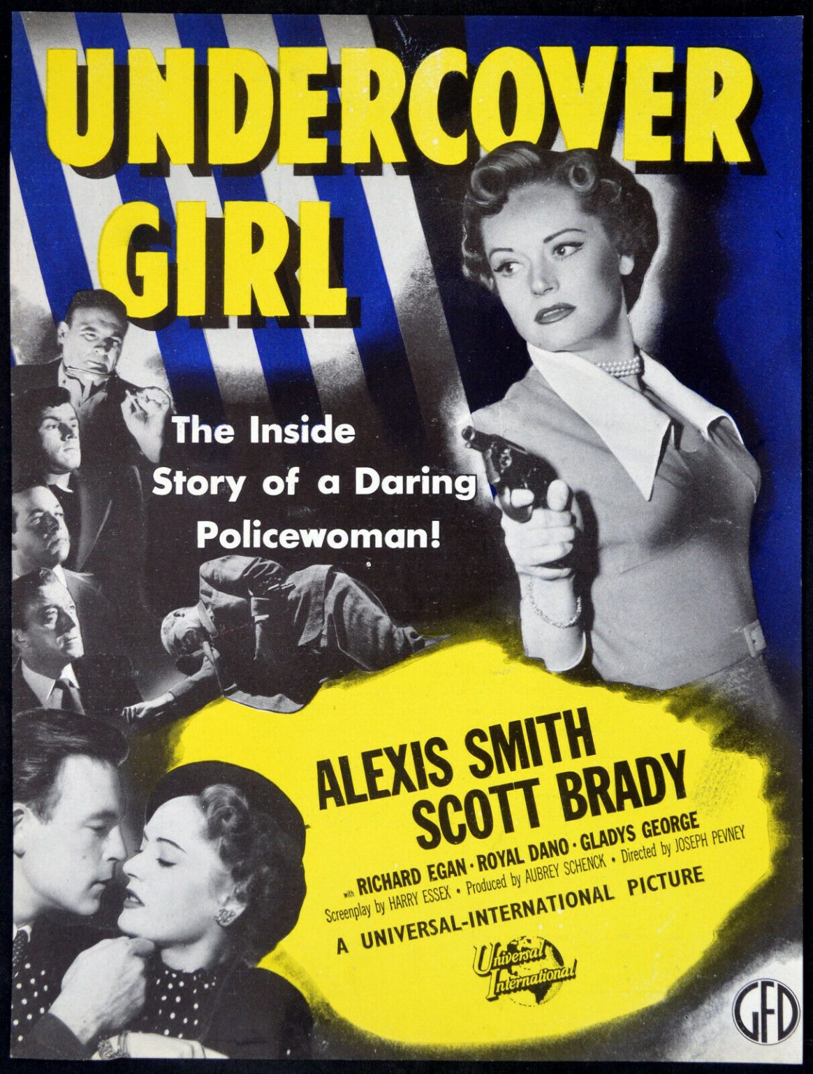 UNDERCOVER GIRL | Rare Film Posters