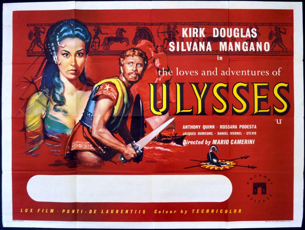 ULYSSES | British Dante Manno Quad Film Poster