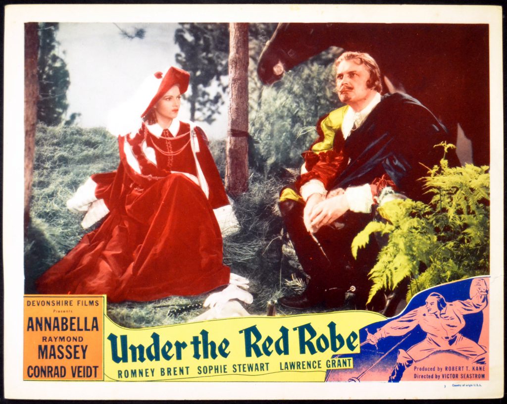 UNDER THE RED ROBE | Rare Film Posters