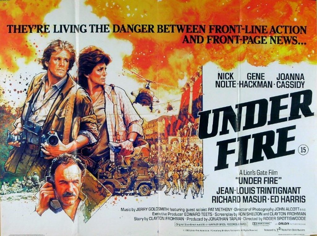 UNDER FIRE | Rare Film Posters