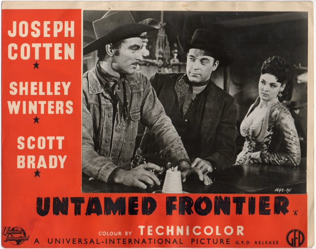 UNTAMED FRONTIER | Rare Film Posters