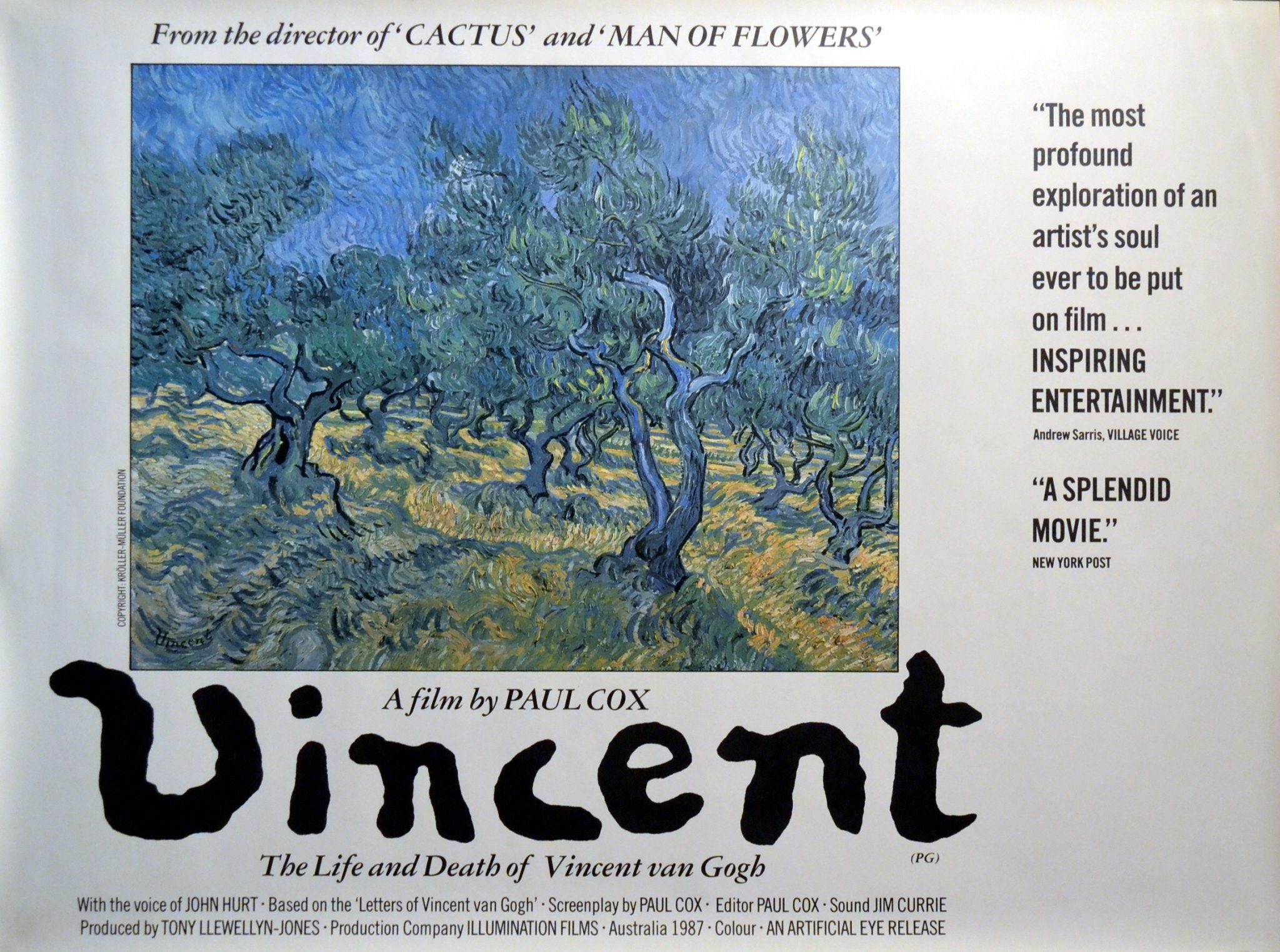 VINCENT | Rare Film Posters