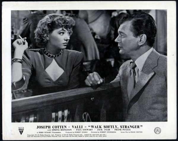 WALK SOFTLY STRANGER | Rare Film Posters