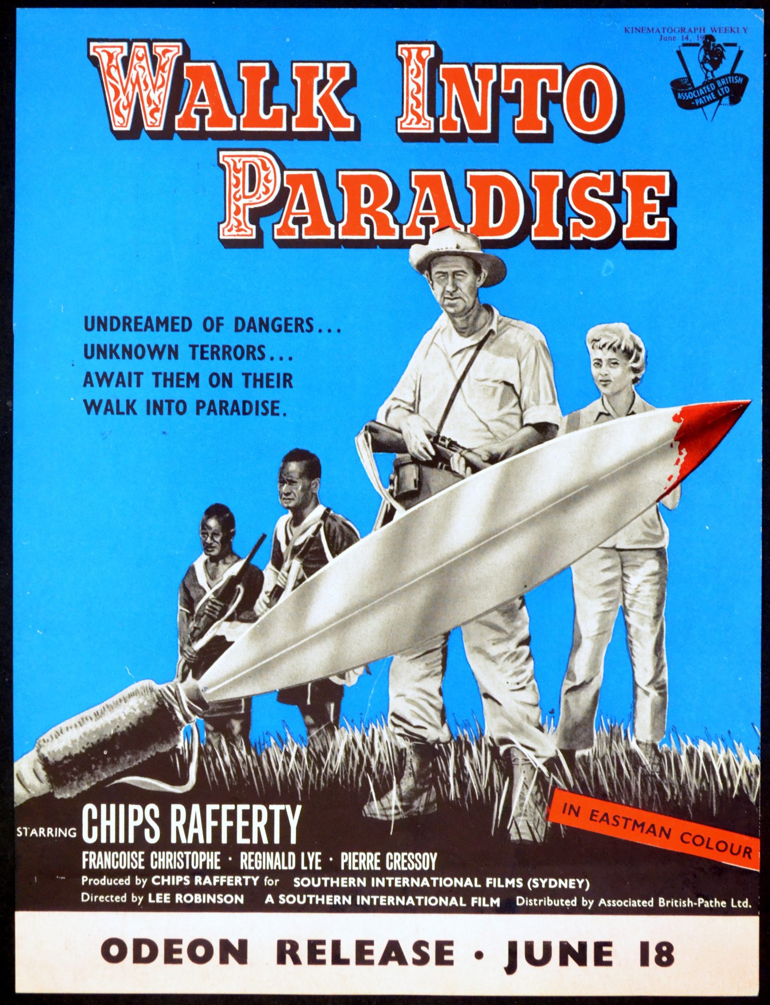 WALK INTO PARADISE | Rare Film Posters