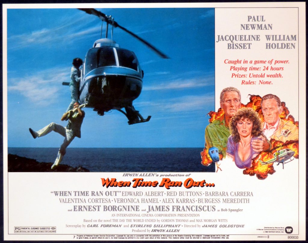 WHEN TIME RAN OUT | Rare Film Posters