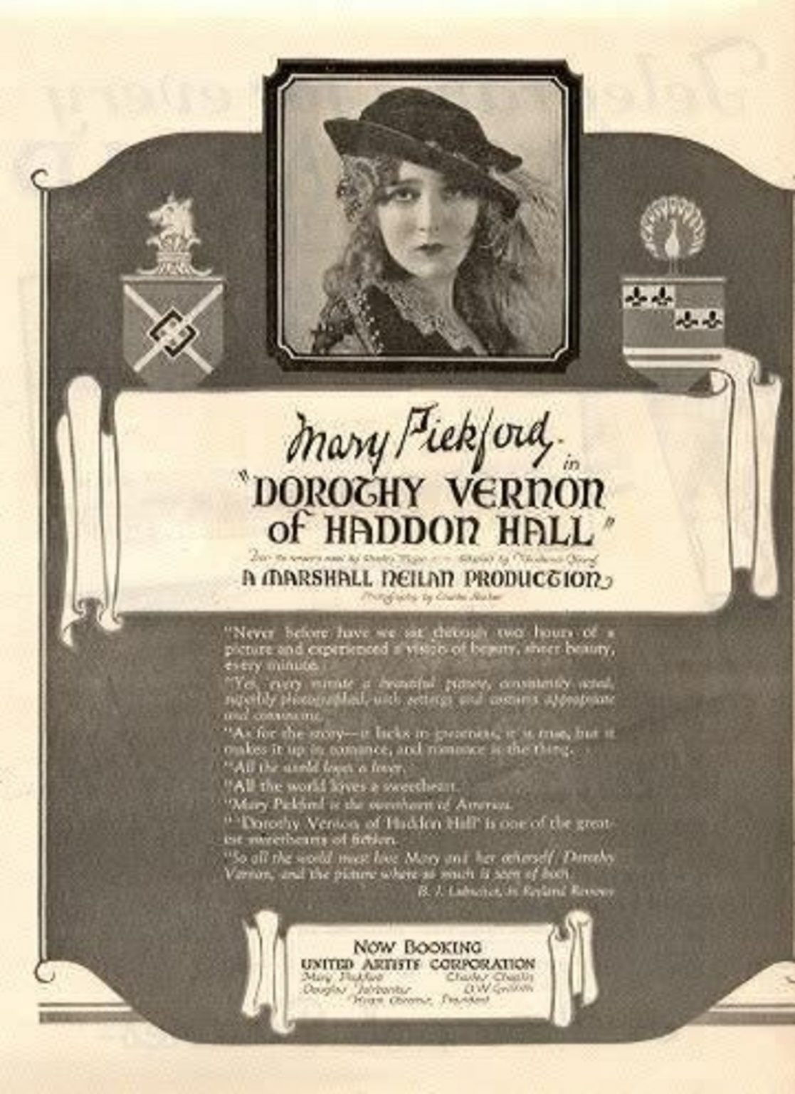 DOROTHY VERNON OF HADDON HALL | Rare Film Posters