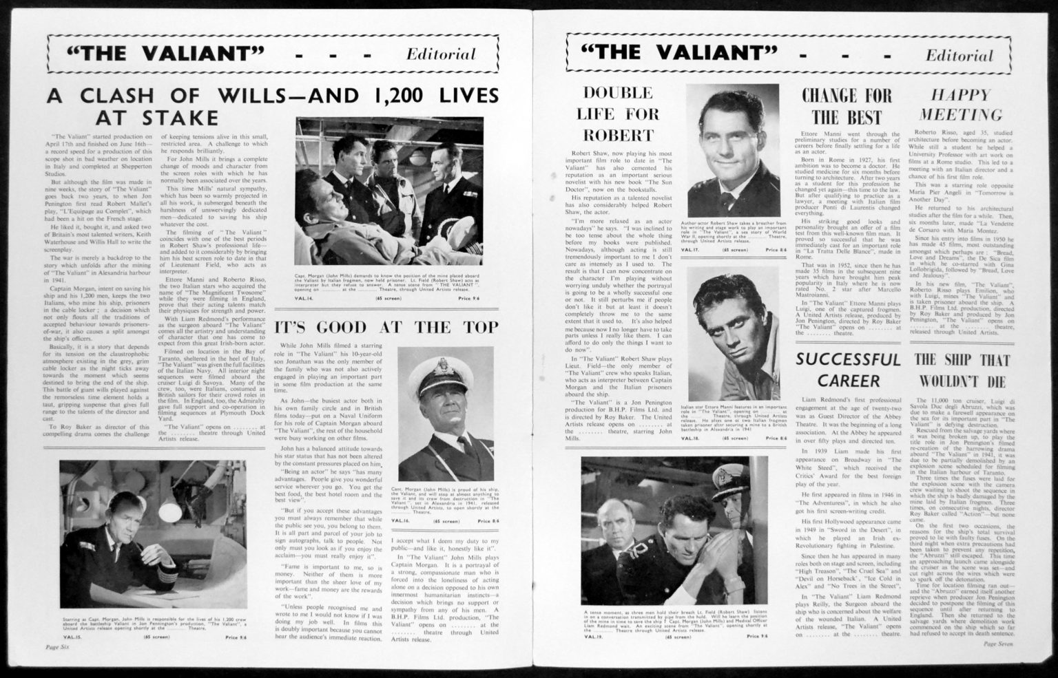 VALIANT | Rare Film Posters